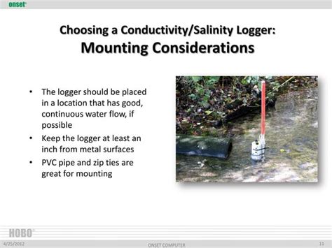 Choosing A Conductivity Salinity Logger Part 1 Of 2 Ppt