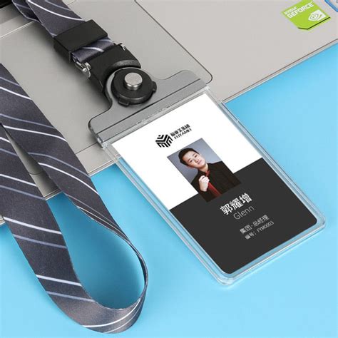 Business Credit Card Holder Multifunctional Id Card Work Badge Card