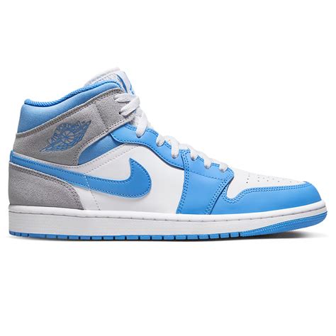 Air Jordan 1 Mid University Blue Grey And Dx9276 100