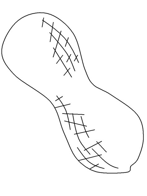 Breakfast Coloring Page Peanut Coloring Pages
