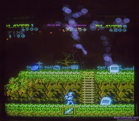 Ghosts N Goblins Photo Ghosts N Goblins Arcade Cabinet Monitor