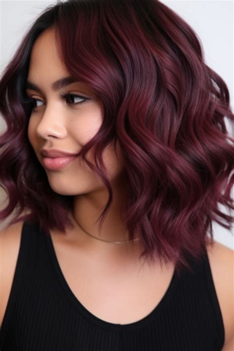 47 Stunning Dark Red Hair Color Ideas For 2023 Wine Hair Color Hair