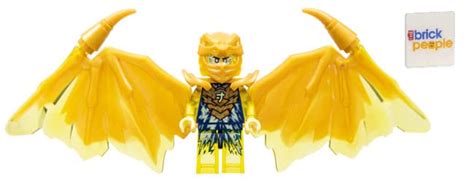 Buy LEGO Ninjago Crystalized Jay Golden Dragon Minifigure With Nunchucks Of Lightning Online At