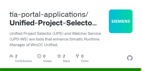 GitHub Tia Portal Applications Unified Project Selector And Watcher