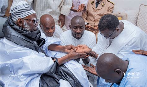 Magal Touba Le Premier ministre reçu par Serigne Mountakha Mbacké Senegal