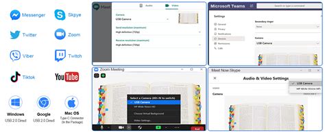 Pakotoo 8mp Usb Document Camera For Teachers And Classroom