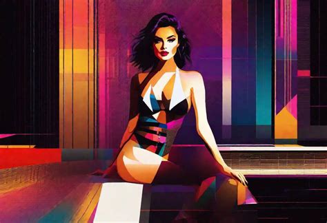 Synthwave Girl By Yinzersteel On Deviantart