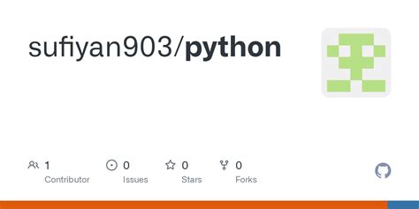 github sufiyan903 python