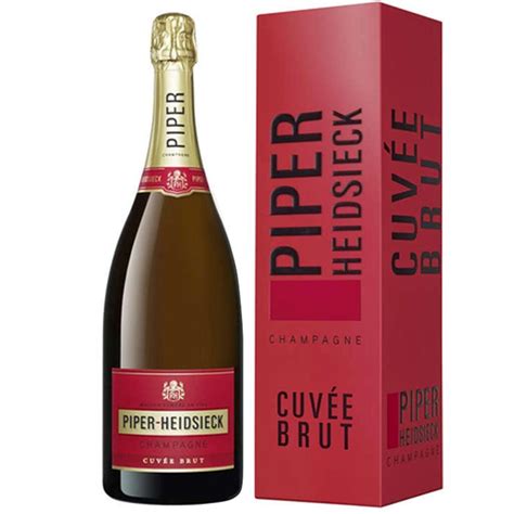 Piper Heidsieck Cuvée Brut Travel Flute T Set 1 Bottle 2 Flutes