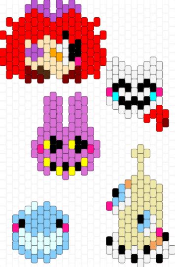 Jaxs Door Sign T A D C Fuse Bead Pattern Kandi Pad Kandi