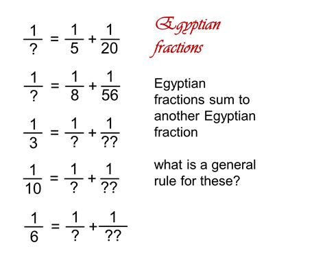 Median Don Steward Mathematics Teaching Egyptian Fractions