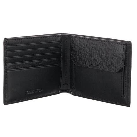 Portfel Calvin Klein CK Median Bifold Cc W Coin K K BAX Black