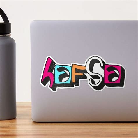 Hafsa Name My Name Is Hafsa Sticker For Sale By Danylo Mikhnievych в