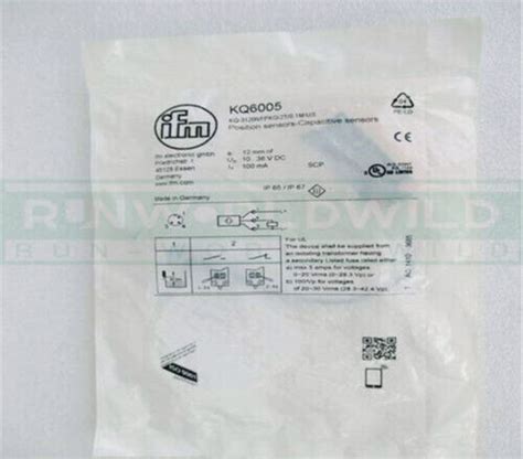 1 Of New For Ifm Capacitive Sensor Kq6005 Ebay