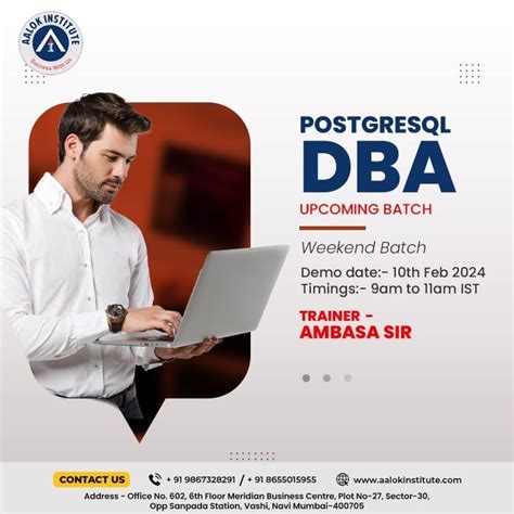 Aalok Institute On Linkedin Postgresql