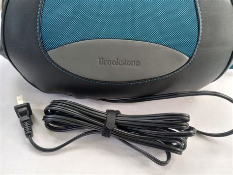 Brookstone 2 In 1 Tapping And Shiatsu Massager With Heat For Sale