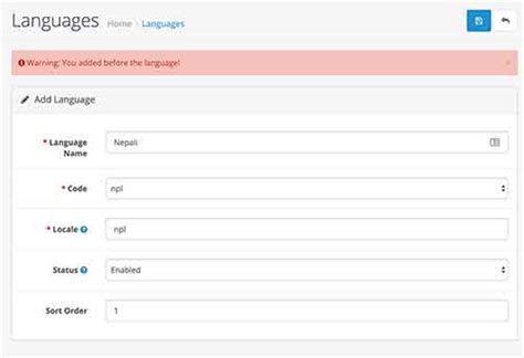 How To Make The Custom Language Pack In OpenCart 4