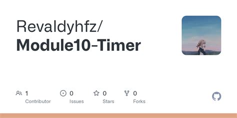 Github Revaldyhfzmodule10 Timer