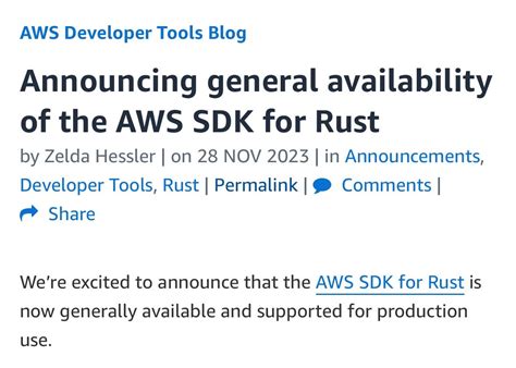 Noah T On Linkedin Aws Rust Cargolambda