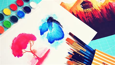 De 25 Bedste Idéer Inden For Pintar Con Acuarela På Pinterest