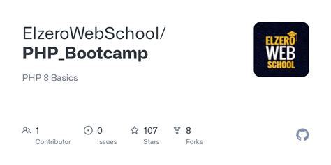 GitHub ElzeroWebSchool PHP Bootcamp PHP Basics