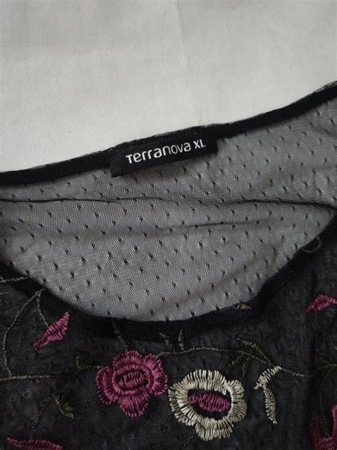 Terranova Sheermesh Long Sleeves Top On Carousell