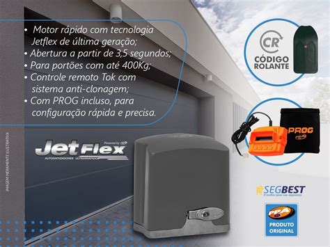 Kit Motor Deslizante Dz Rápido Ppa Jet Flex s Prog Mercado Livre