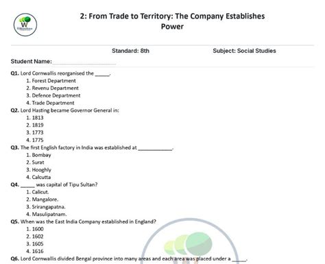 Comparing Quantities Class 8 Worksheets With Solutions