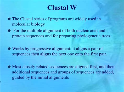 Multiple Sequence Alignment Pptx Databases Computer Software And