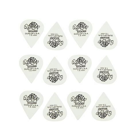 Dunlop Plectrums Tortex Sharp 1 50 12 Thomann United States