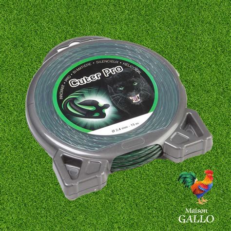 Fil Débroussailleuse Cuter Pro mm x m Maison Gallo