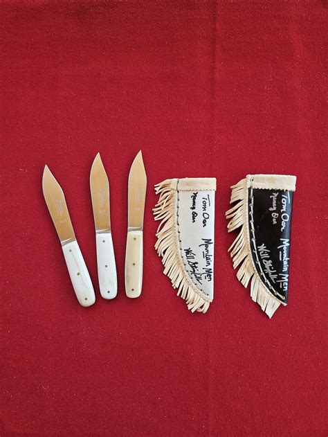Bone Handle Green River Knives — Willow Bend Trading Post