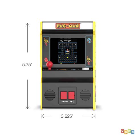 Basic Fun Arcade Classics Pac Man Vgdb Vídeo Game Data Base