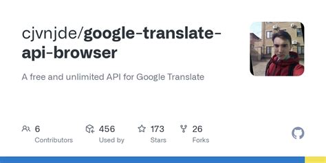 Github Cjvnjde Google Translate Api Browser A Free And Unlimited Api For Google Translate