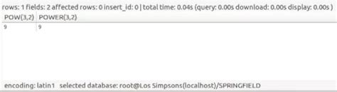 funciones numéricas en SQL SQRT POW SIGN Y ABS