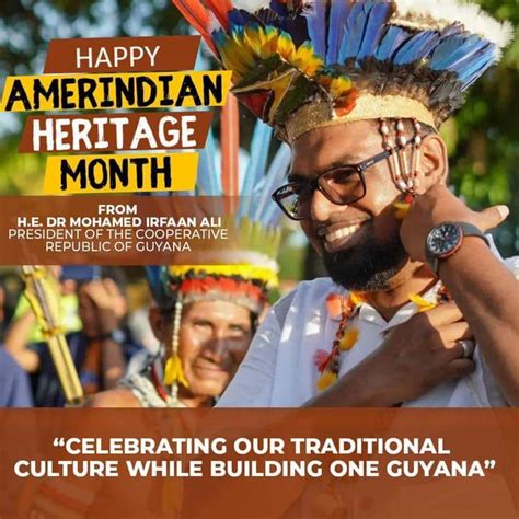 Visit Guyana Happy Amerindian Heritage Month From