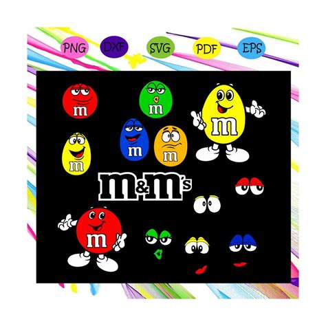 M And M Candy Svg Inspire Uplift