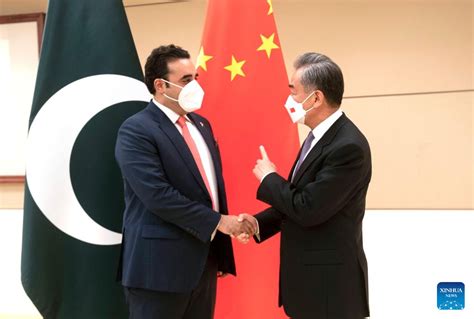 China Pakistan To Carry Forward All Weather Friendship Chinese Fm Xinhua