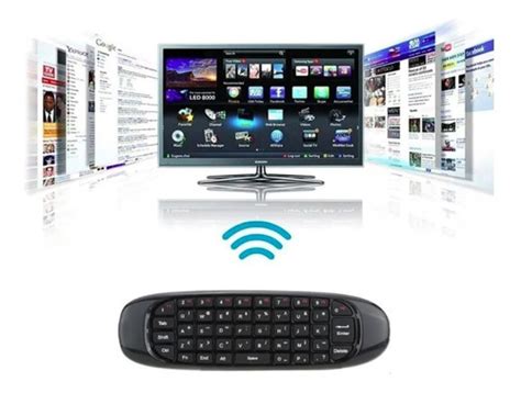 Mini Teclado Air Mouse Teclado Giroscopio Recargable Usb2 4 MercadoLibre