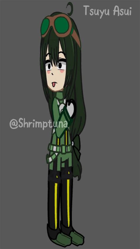 Gacha Club My Hero Academia Tsuyu Asui My Hero Academia Tsuyu My Hero Academia Hero
