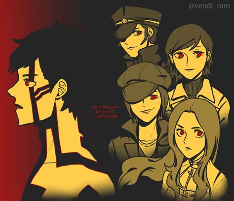 Demi Fiend Kuzunoha Raidou Takao Yuko Tachibana Chiaki And Nitta