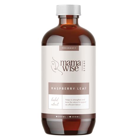 Raspberry Leaf Liquid Herbal Extract Late Pregnancy Birth Prep