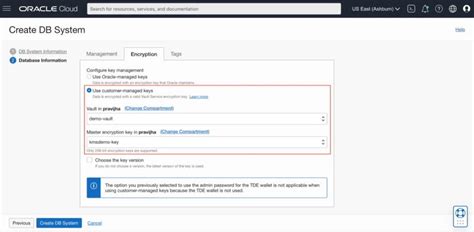 OCI Vault Integration With Oracle Database Cloud Service DB Exam Study