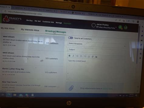 Jeran Frailey On Linkedin With All The Winter Weather Coming In Scrapportal Is A Great Way To Let…