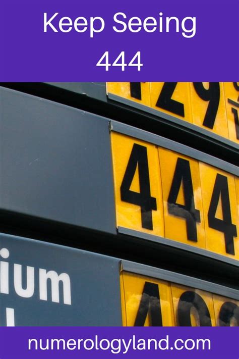 Keep Seeing 444 What Does It Mean Numerology Land