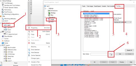 how to limit a turning toolpath using boundaries in featurecam