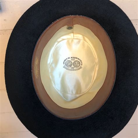 Sold Antique Stetson Fedora Long Hair Beaver 7 18 The Fedora Lounge