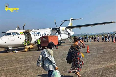 ၇ခိုင်သင်္ကြန်မတိုင်မီတစ်ပတ်အလို ဧပြီ ၆ ရက်မှ ၁၃ ရက်နေ့ထိ ရန်ကုန် စစ်တွေ လေယာဉ်လက်မှတ်များ အကုန