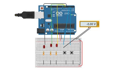 Circuit Design Interrupcao Externa Comparador De 8 Bits Tinkercad