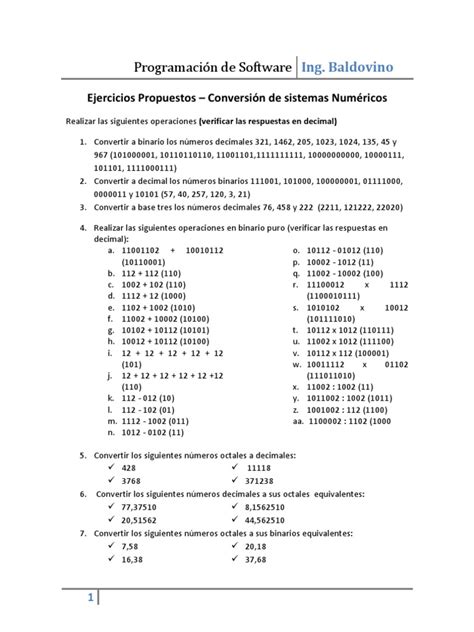pdf taller ejercicios conversion numericos dokumen tips